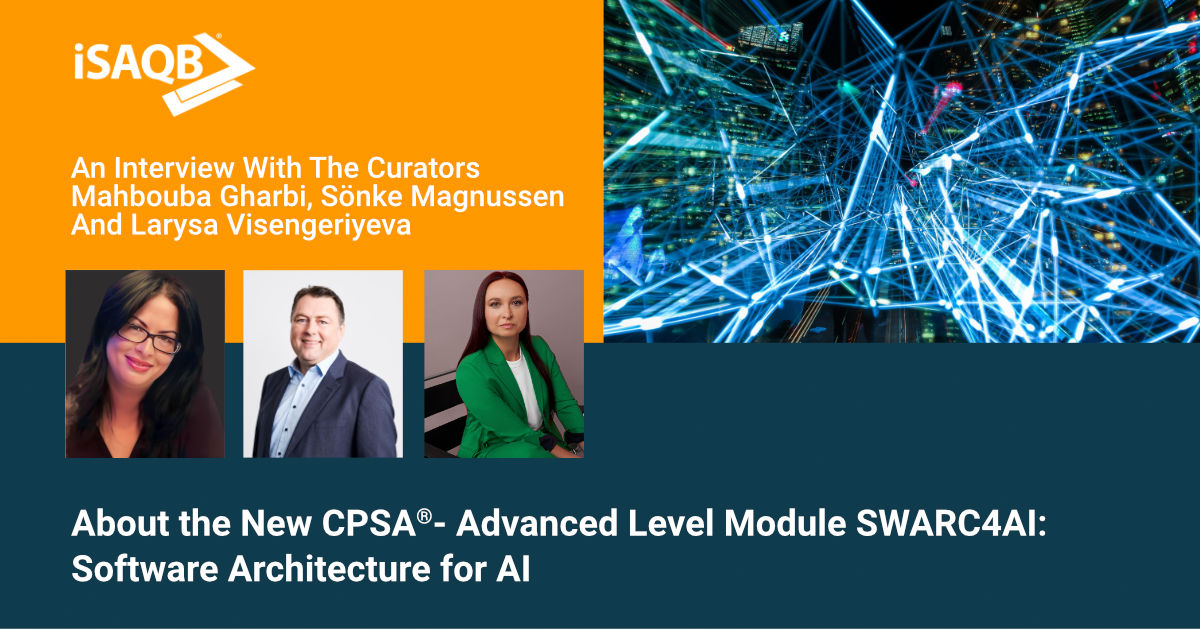Advanced Level Module SWARC4AI: Software Architecture for AI