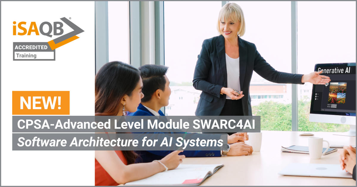 Neues CPSA-Advanced-Level-Modul Softwarearchitektur für KI-Systeme ...